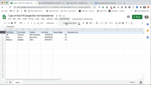 Auto Fill a Google Doc Template from Google Sheet Data - Jeff Everhart ...